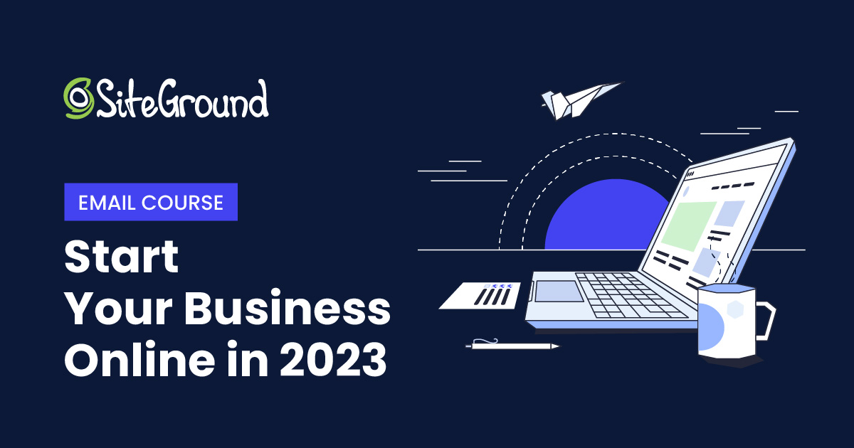 Start Your Business Online - Sign up for our email course now