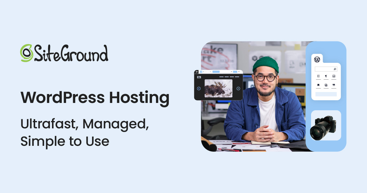 WordPress Hosting - Fast and Secure Managed by Experts - SiteGround